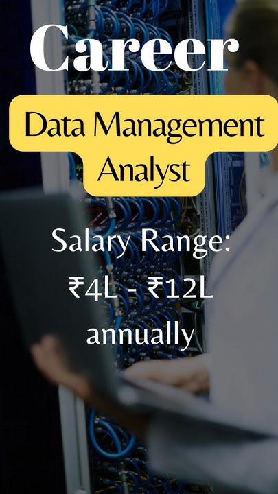 Career Opportunities | Data Management Analyst | Career | Salary | Skills|Education - YouTube