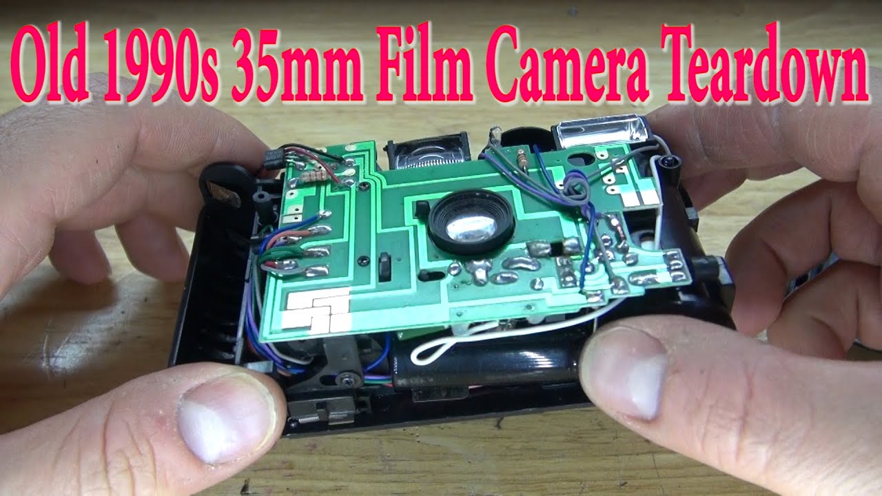 Old 1990s 35mm Film Camera Teardown - YouTube
