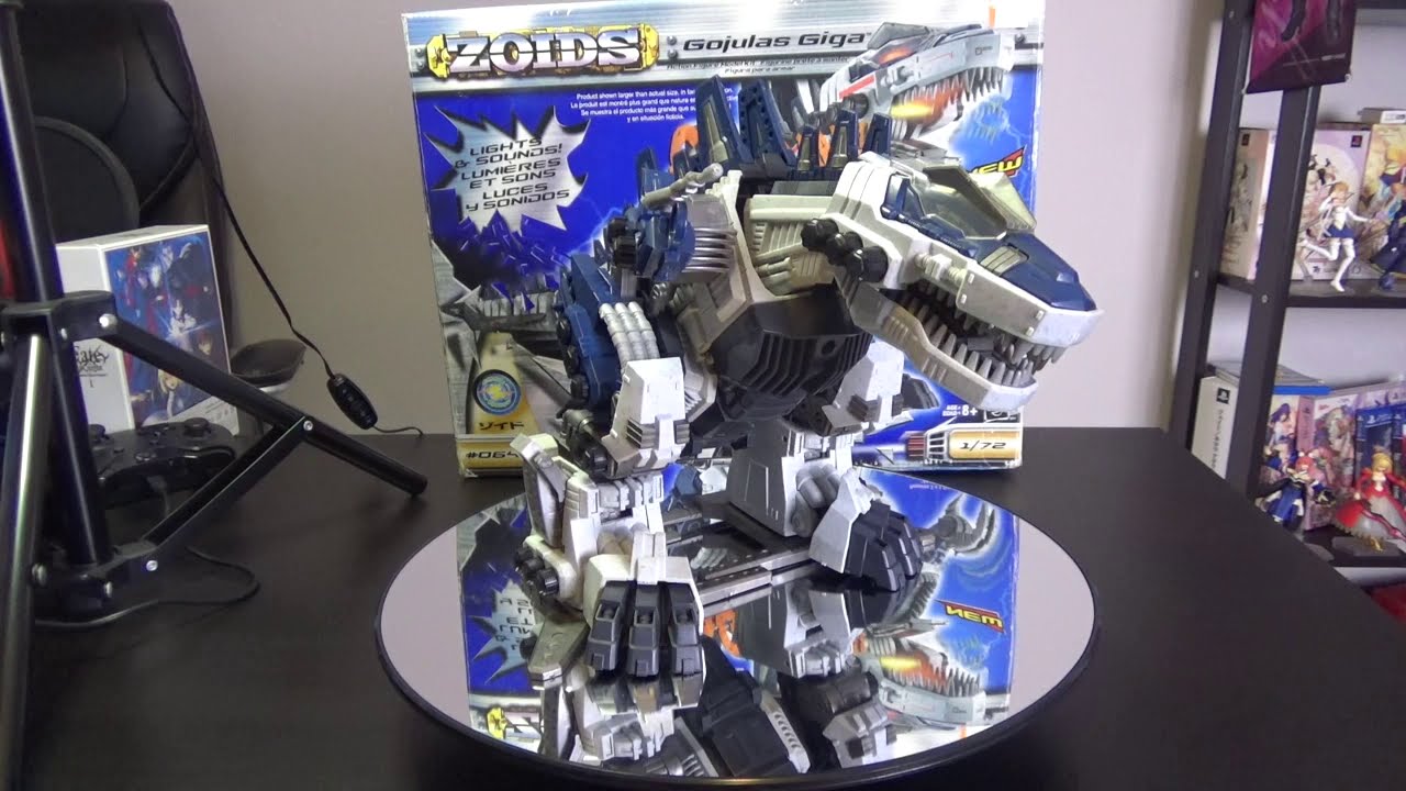 Zoids Hasbro Fuzors Gojulas Giga Model Kit Review - YouTube