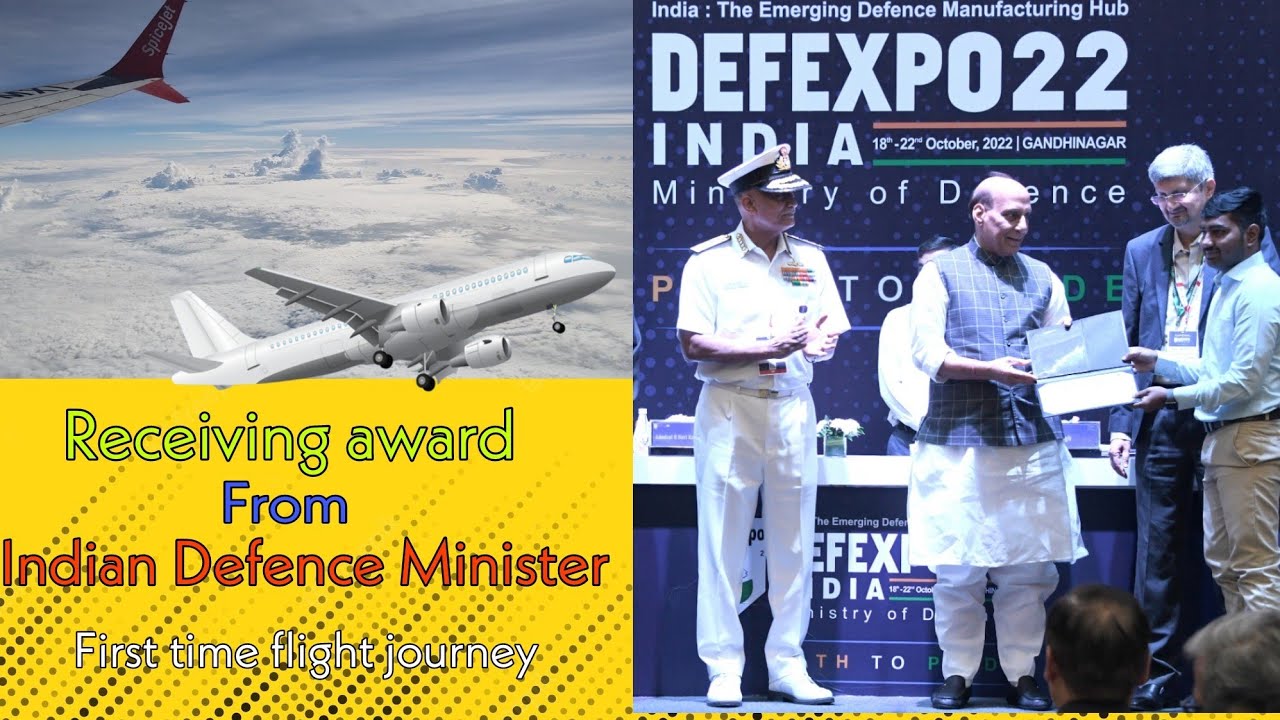 Meeting Indian Defence Minister Rajnath Singh 🇮🇳| DRDO Award | First ...