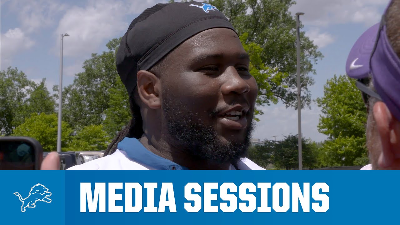 Alim McNeill meets with the media | June 6, 2024 – MotownLions.com
