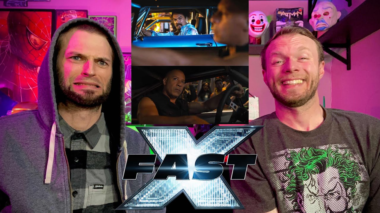FAST X - OFFICIAL TRAILER - REACTION!!! - YouTube