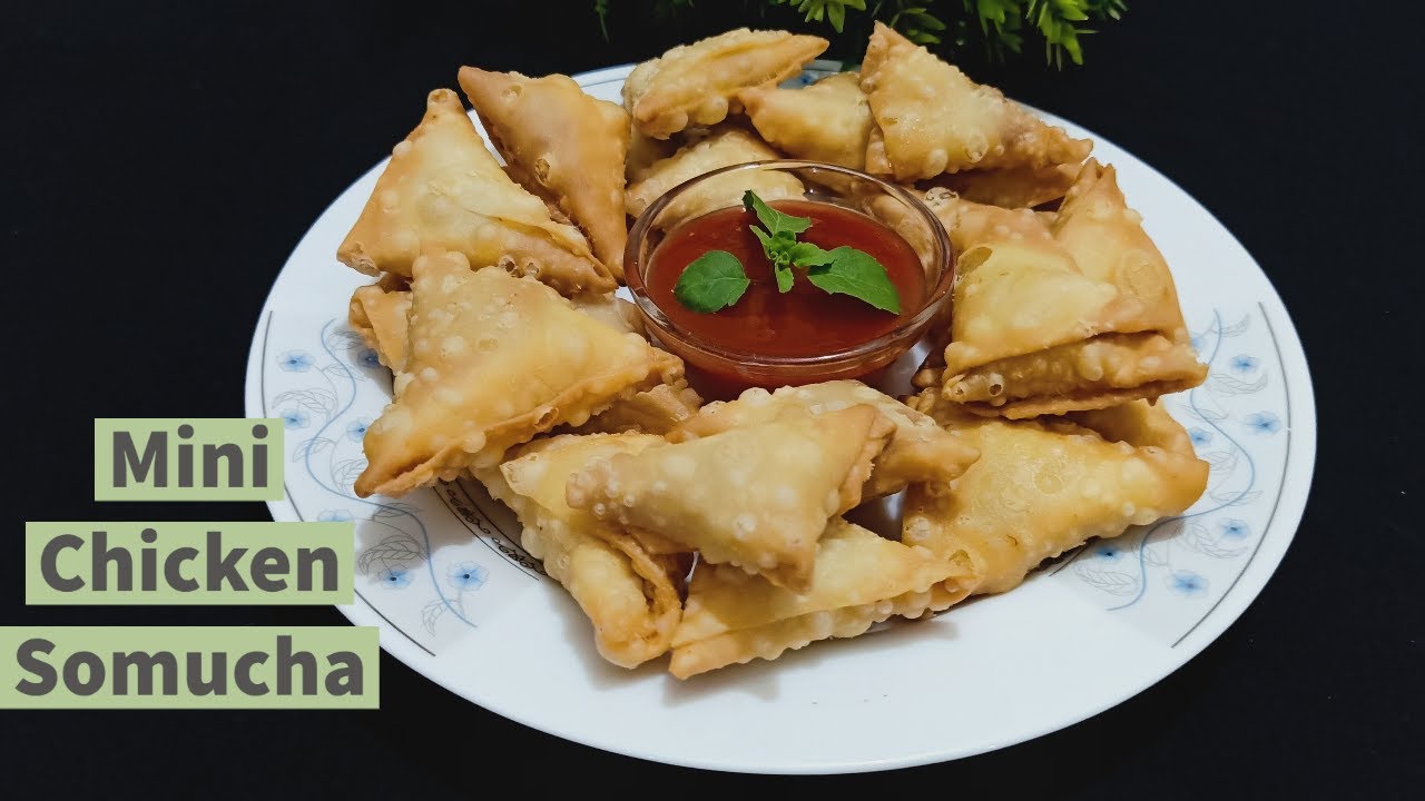 মিনি চিকেন সমুচা /Mini Chichken Somucha /Bangladeshi Chiken Samosa ...