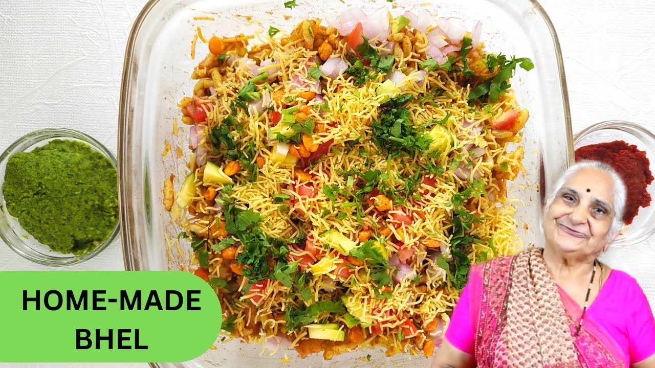 Home-made Bhel recipe by Gujju Ben I भेल बनाने का आसान तरीका I ઘરે ભેલ ...