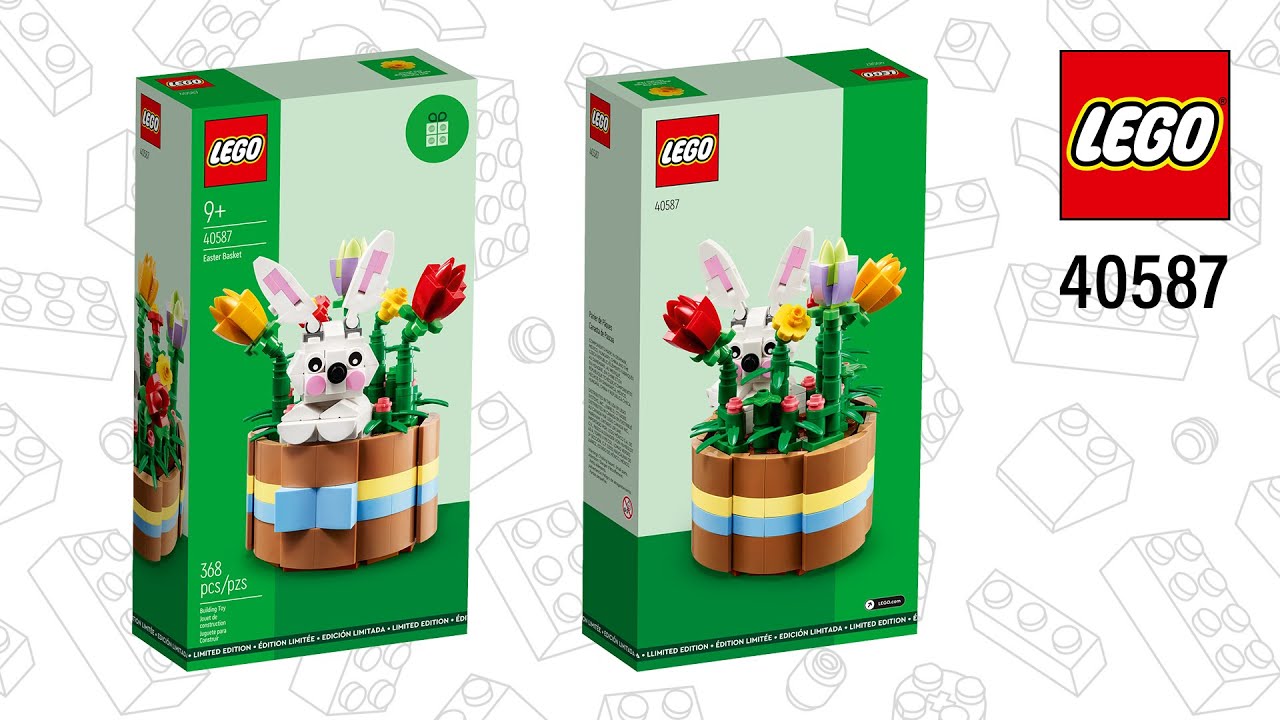 LEGO® Easter Basket (40587)[368 pcs] Speed Build | Top Brick Builder ...