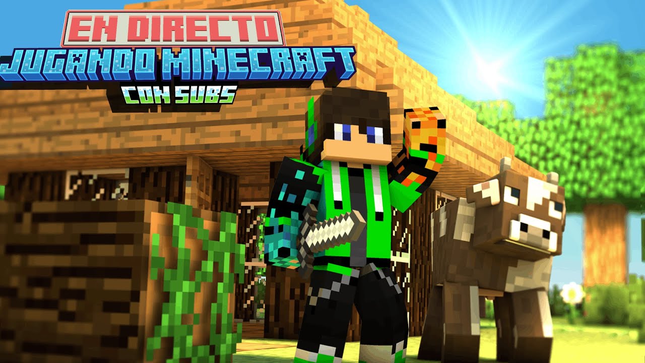 #Minecraft | Jugando Minecraft con subs en VIVO (Java y Bedrock) - YouTube