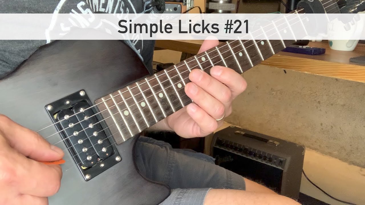 Simple guitar licks for your soloing toolbox: Episode #21 – Short and ...