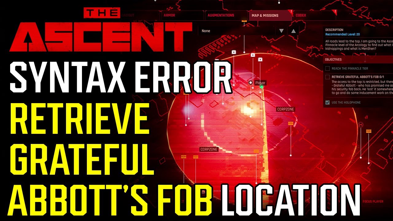 The Ascent | Trace Protocol | Access Surveillance System - YouTube