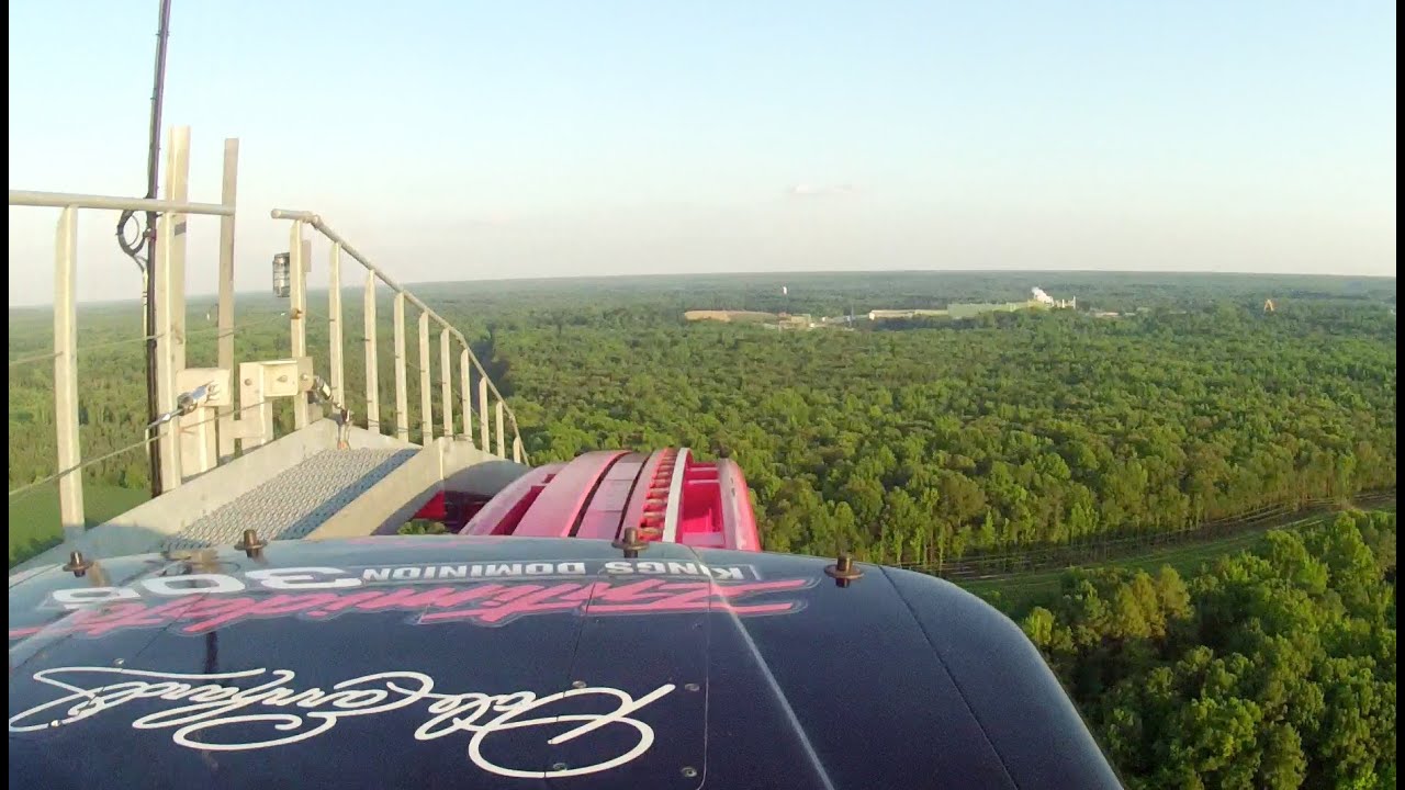 Intimidator 305 front seat on-ride HD POV - Kings Dominion - YouTube