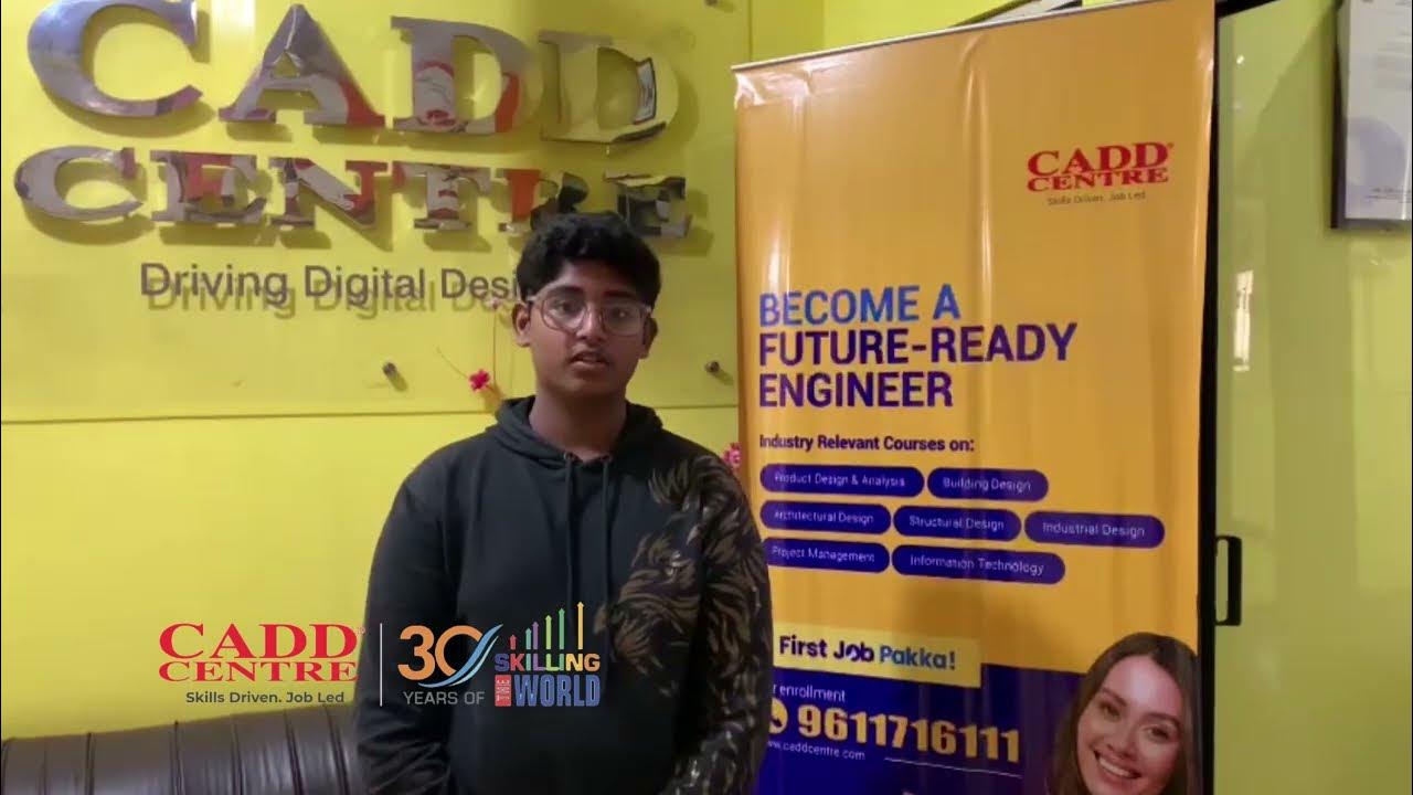 REVIEW | CADD CENTRE SARJAPUR ROAD | BANGALORE - YouTube