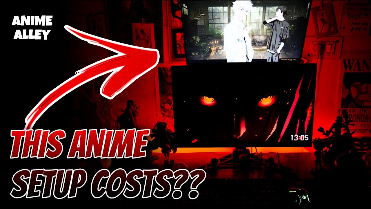 HOW TO MAKE WEEB DESKTOP SETUP | ANIME | DESKTOP SETUP | ANIIME ALLEY ...