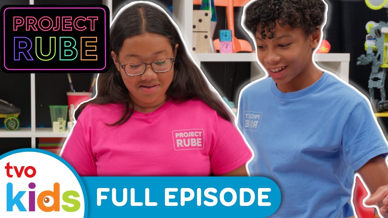 Operation Eruption 🌋 | 🥽 PROJECT RUBE ⚙️ Kids Design and Build Rube Goldberg Machines 🚩| TVOkids ...
