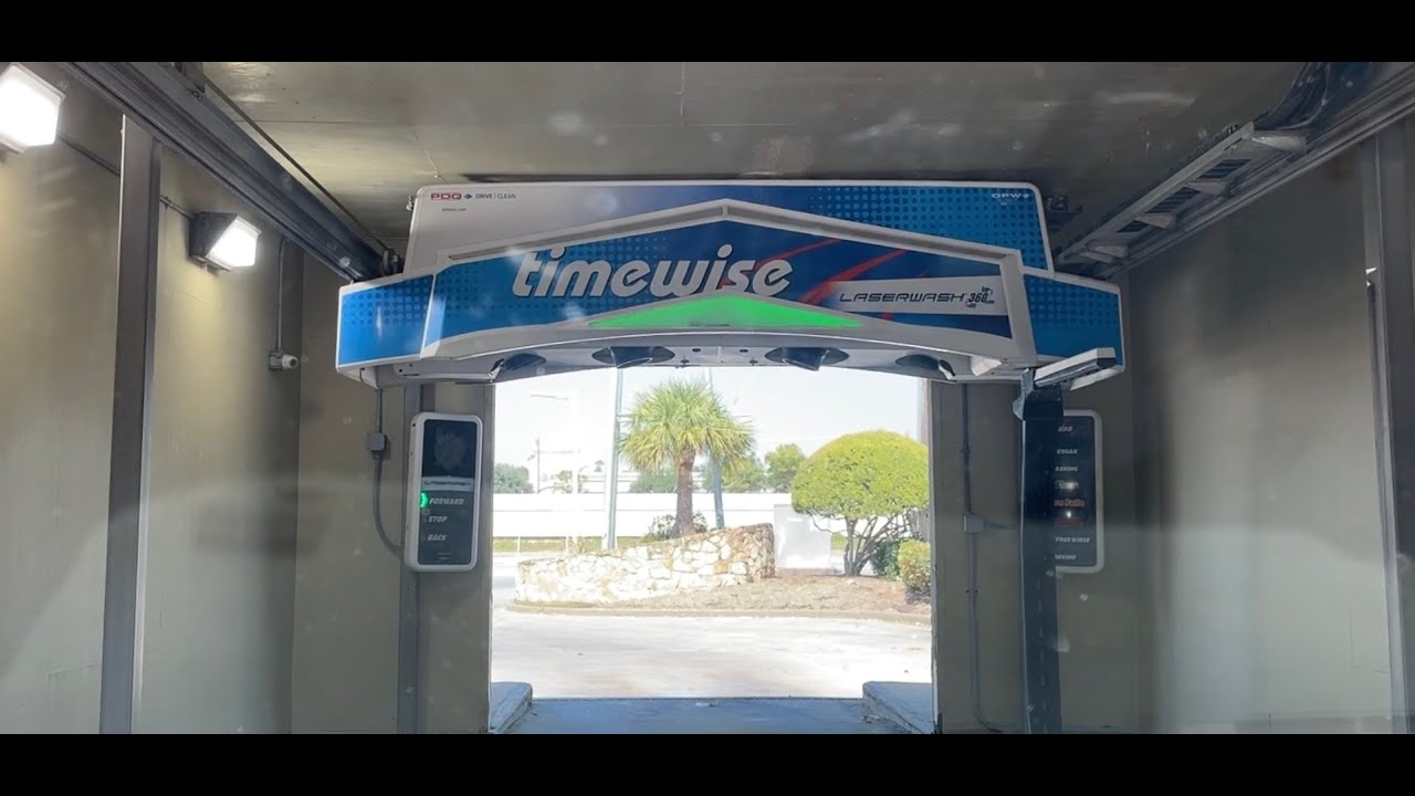 PDQ Laserwash 360 Plus with On Board Dryers at Shell/Timewise Gas ...