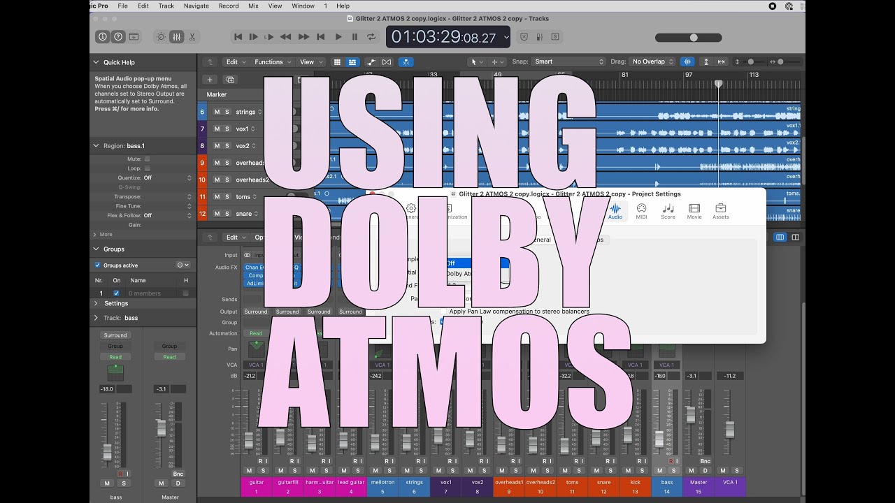 How to Use Atmos Mixing in Logic Pro: Beginner's Tutorial - YouTube