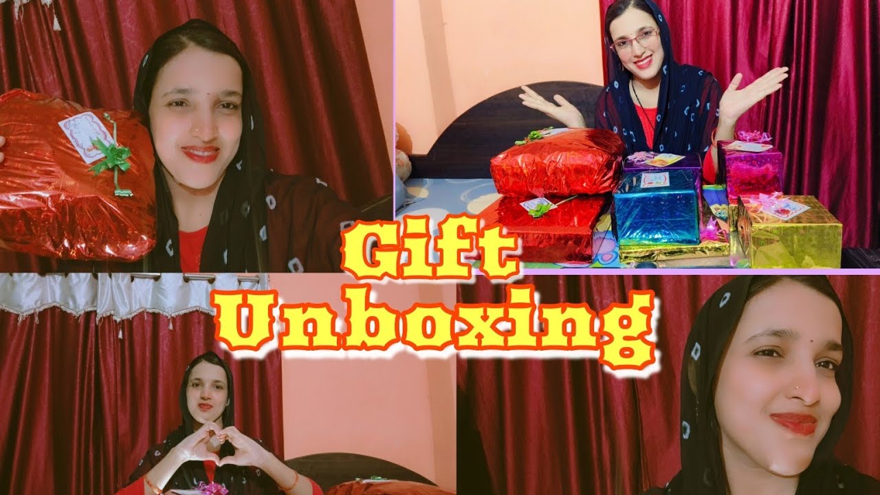 My Birthday Gift Unboxing| Gift Collection| Gift Unboxing| # ...