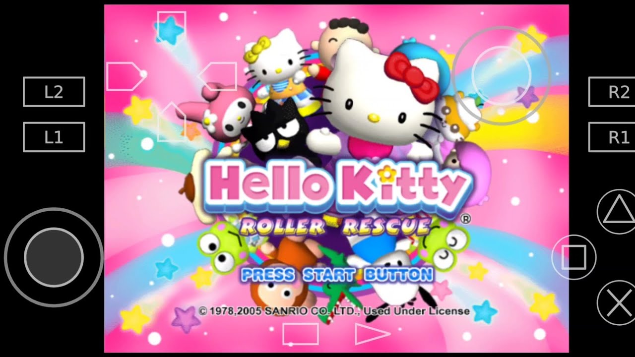 Hello Kitty - Roller Rescue | Aethersx2 PS2 Emulator | Android ...