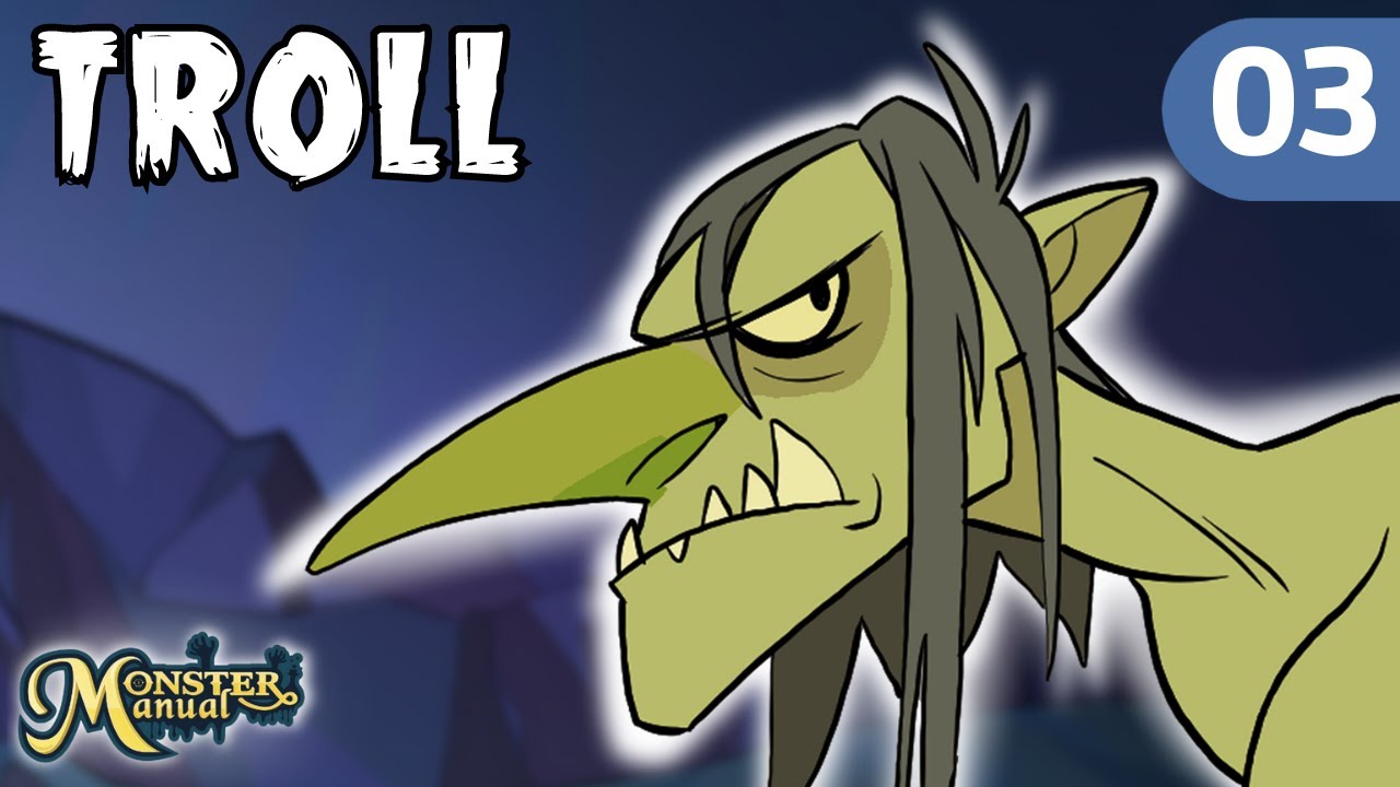 TROLL: Characteristics and Strategies to SURVIVE - DnD - MONSTER MANUAL ...