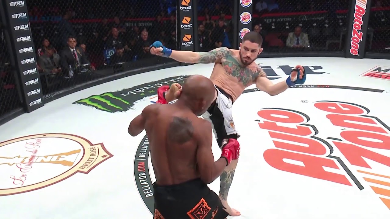 Bellator 214: Ryan Lilley vs. James Barnes - KO Moment - YouTube