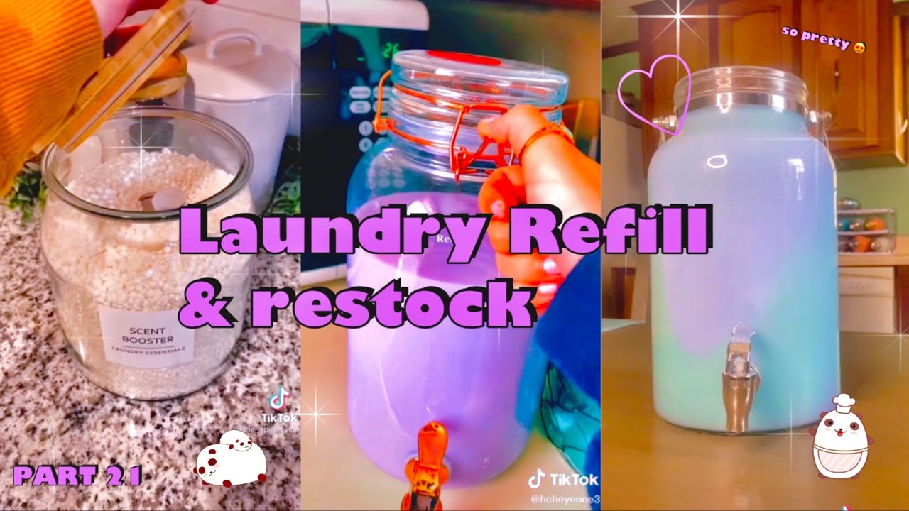 Laundry Refill & Restock ASMR (21) - YouTube