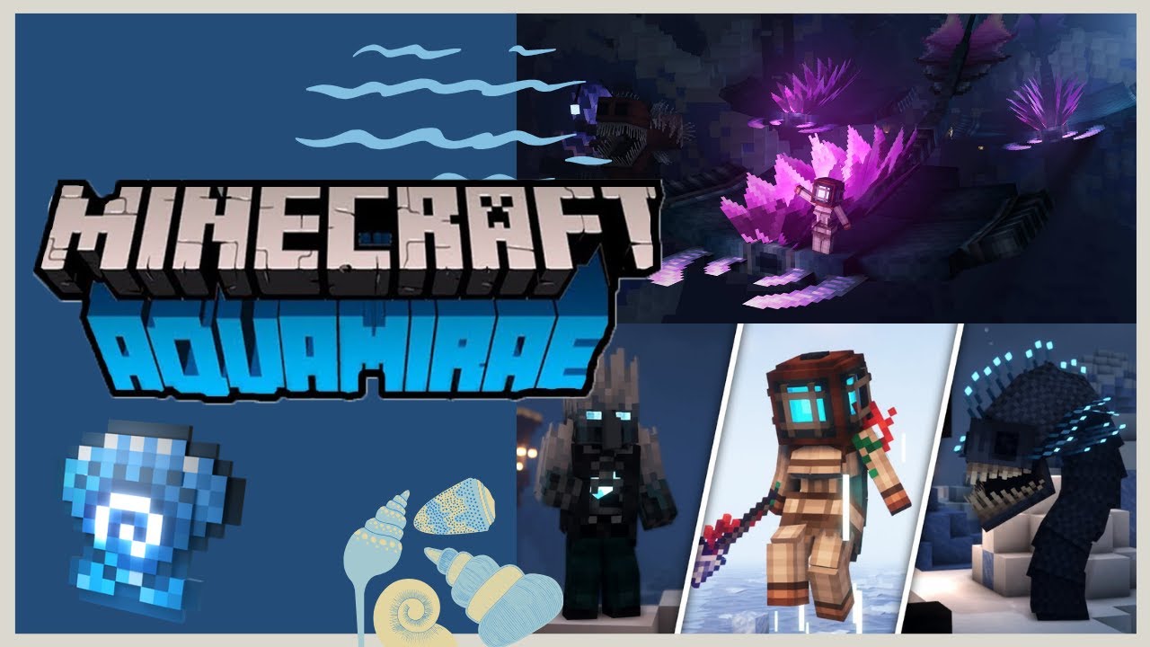 GUÍA DEL MOD AQUAMIRAE MOD | Minecraft JAVA 1.20.1 - YouTube