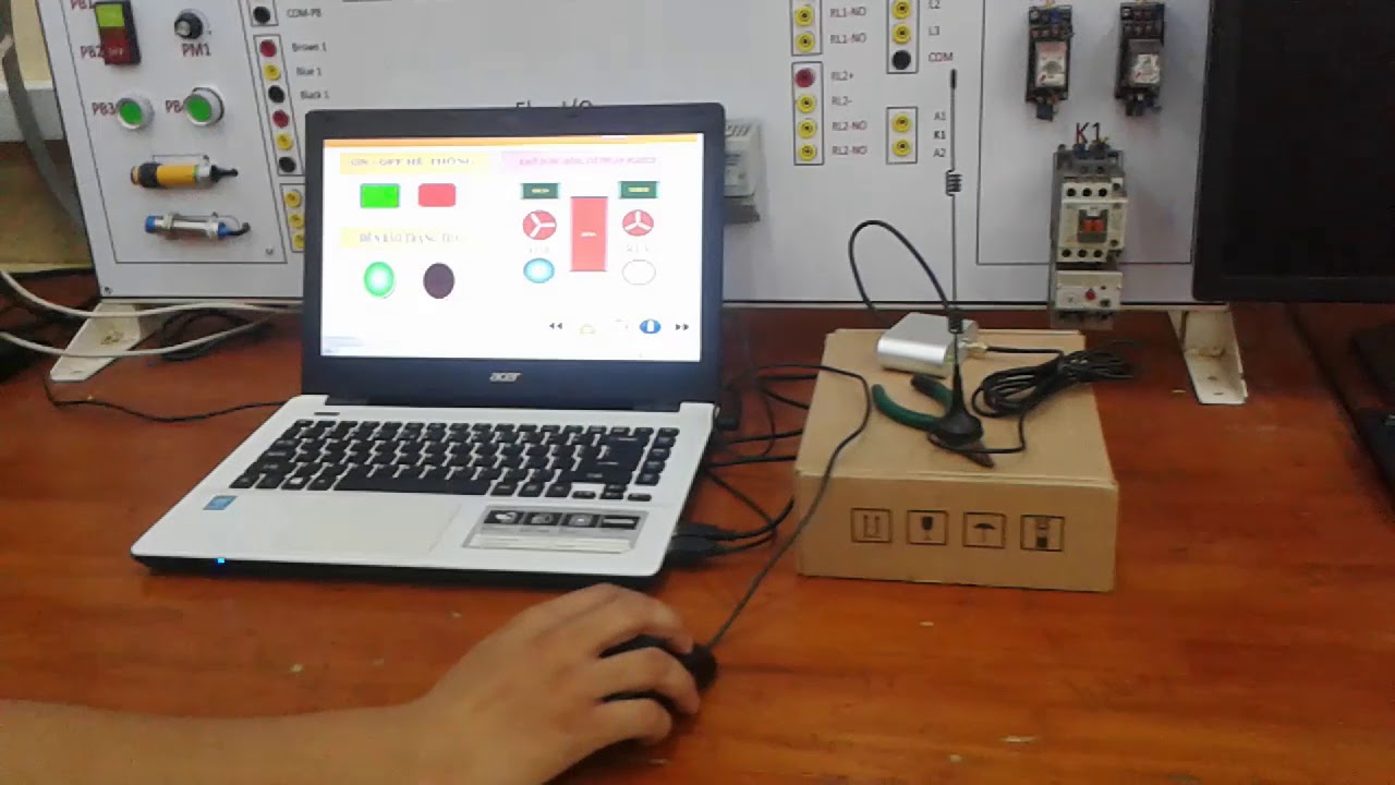 PLC Haiwell and application - YouTube