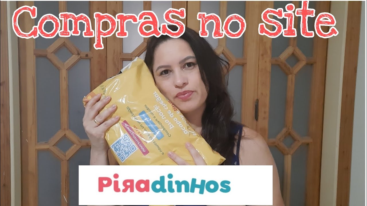 Site Piradinhos, minha primeira compra| o que achei dos produtos - YouTube