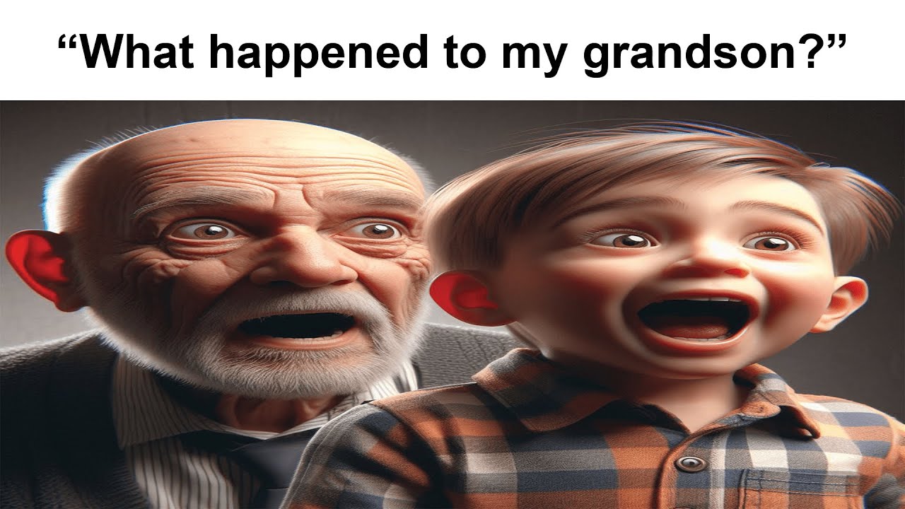 When a grandfather meets his gen alpha kid - YouTube