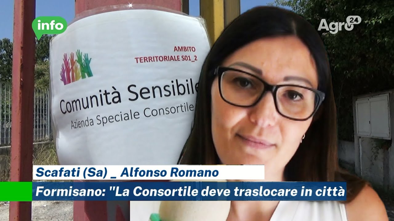 Scafati. Formisano: "la Consortile traslochi in città" - YouTube