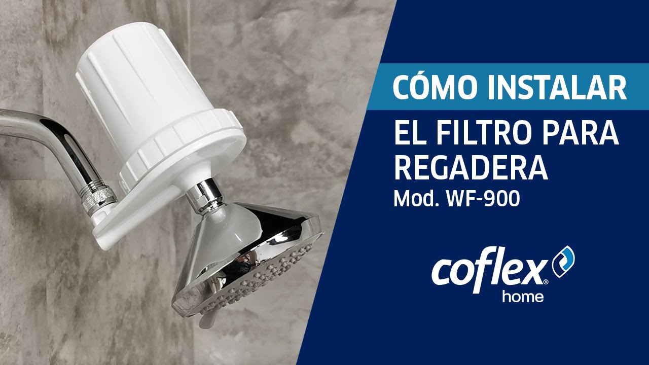 Cómo instalar el Filtro para Regadera Coflex Home - YouTube