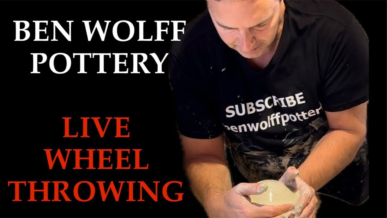 Live Pottery with Ben Wolff #youtubeshorts #shorts #live #art # ...