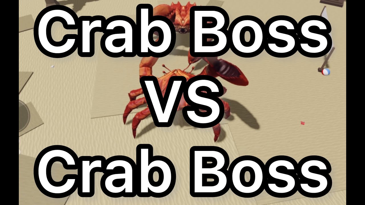[Roblox•TSB] Crab Boss VS Crab Boss!? - YouTube