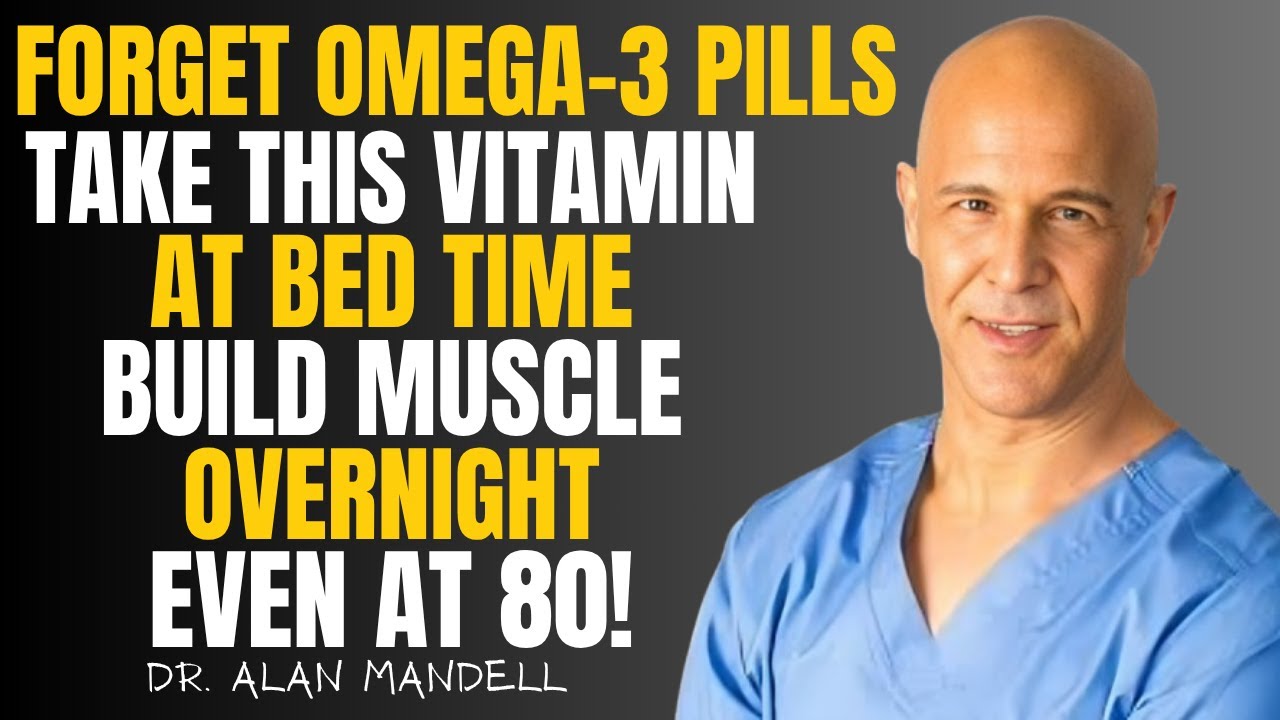 Forget Omega-3 Supplements! Take These 2 Vitamins at Night To Rebuild ...