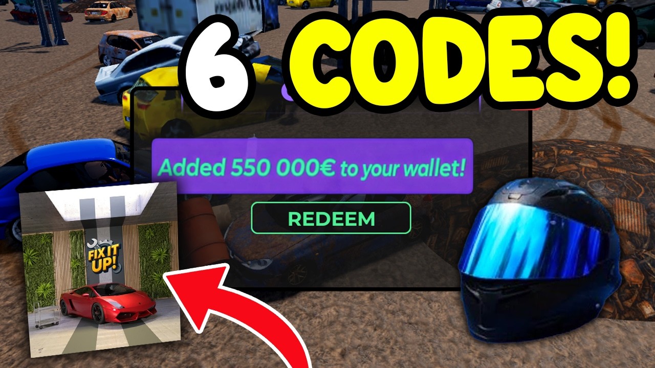 ALL NEW *WORKING CASH CODES* FOR FIX IT UP In FEBRUARY 2026! ROBLOX FIX ...