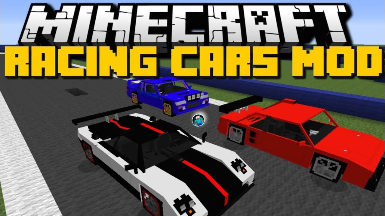 Minecraft RACING 🤩 CAR MOD / DRIVE AROUND IN SUPER FAST CARS AND BIKES ...