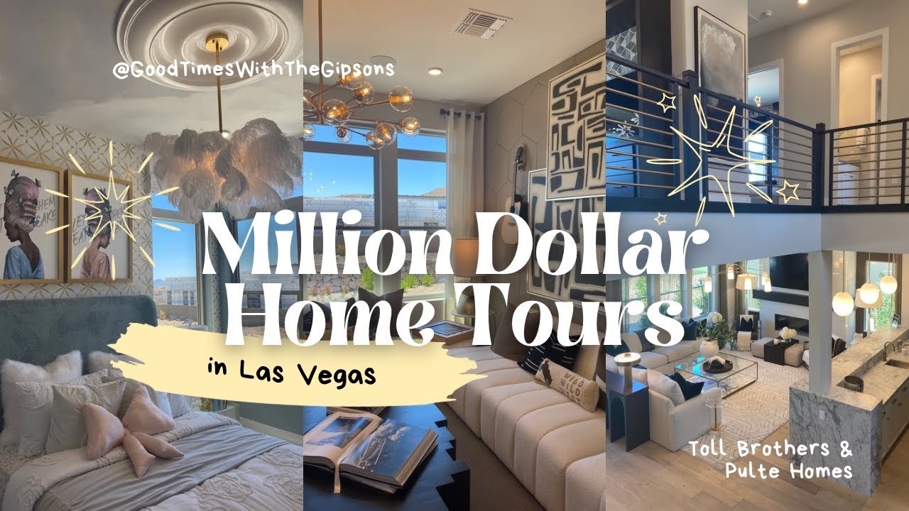 Million Dollar Luxury Model Home Tours | Las Vegas - YouTube