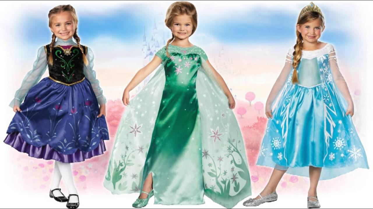A Collection of Beautiful Princess Costumes for Girls and Women - YouTube