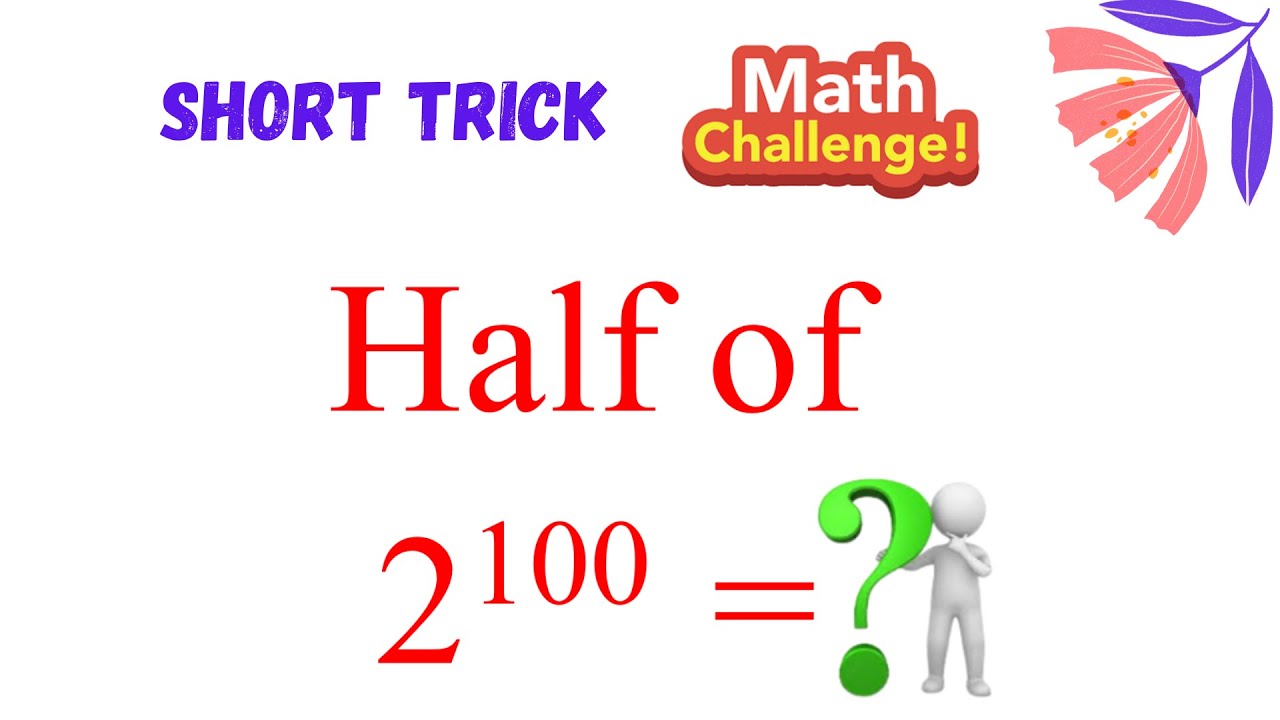 Math Challenge | Laws of Exponents | Quotient Law of Exponents | Math ...