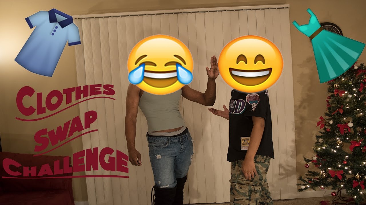 Clothes Swap Challenge!! (EXTREMELY FUNNY!!) - YouTube