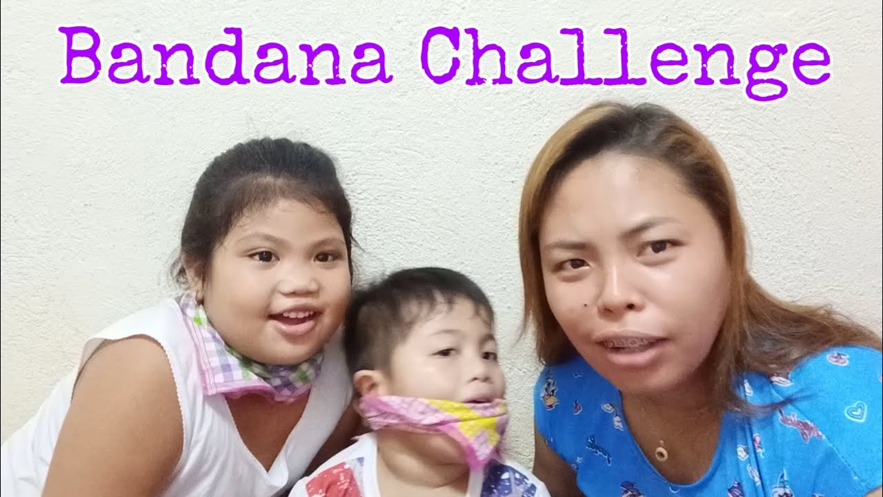 BANDANA CHALLENGE👏(Guess the word and singing😂) - YouTube