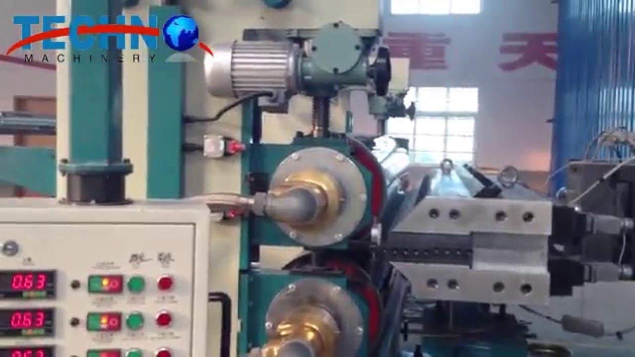 Plastic Sheet Making Machine - YouTube