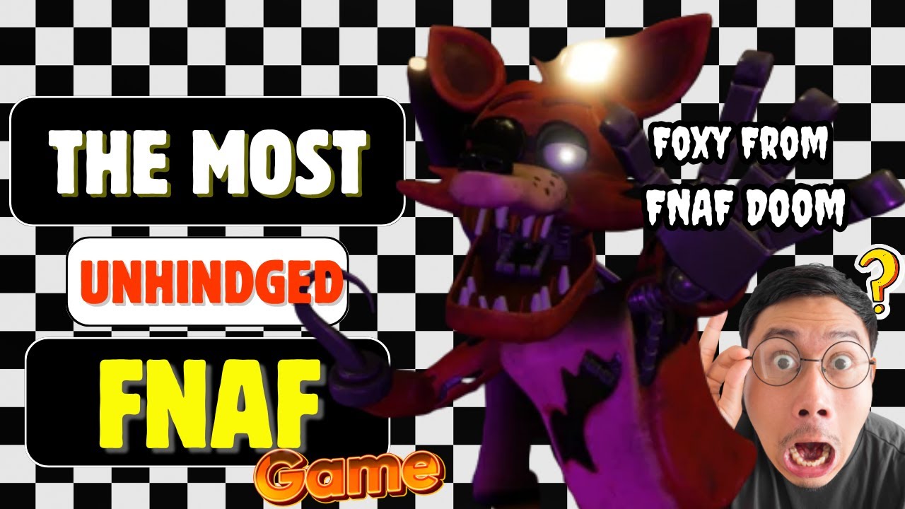 The Most UNHINGED FNaF Game on Roblox 🦊 | Foxy in FNaF DOOM - YouTube