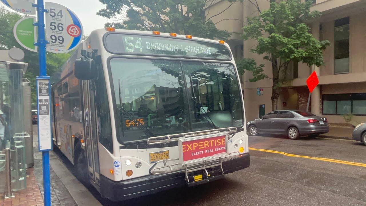 Trimet line 54 Beaverton TC to Portland full ride! - YouTube