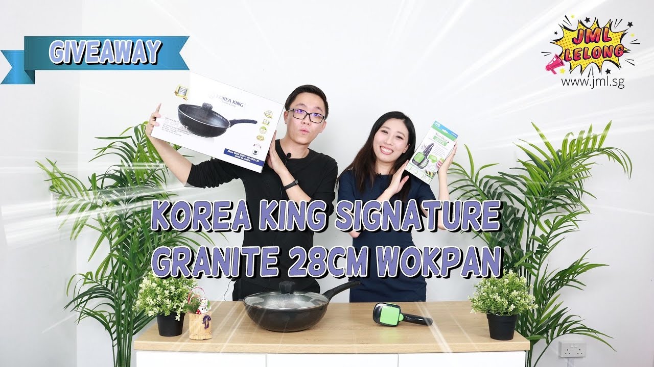 JML Lelong - Sophisticated Wok Pan you ever see - Korea King Signature ...
