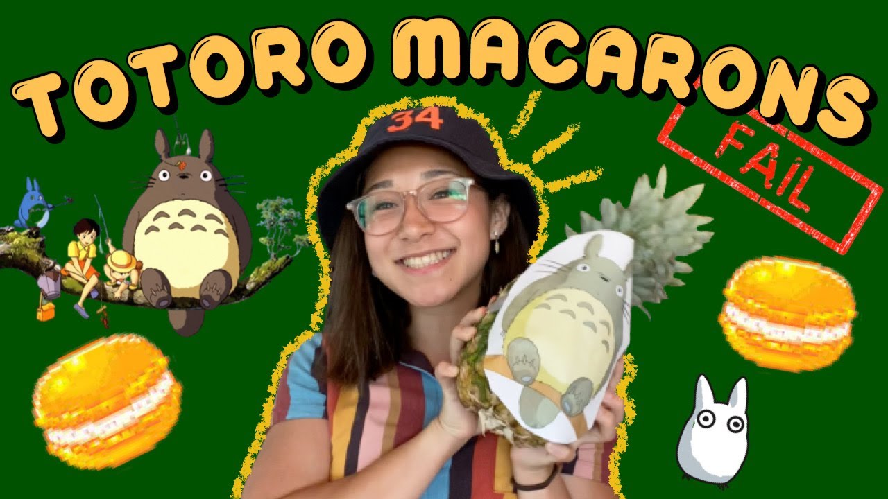 FAILED RECIPE: totoro macarons - YouTube