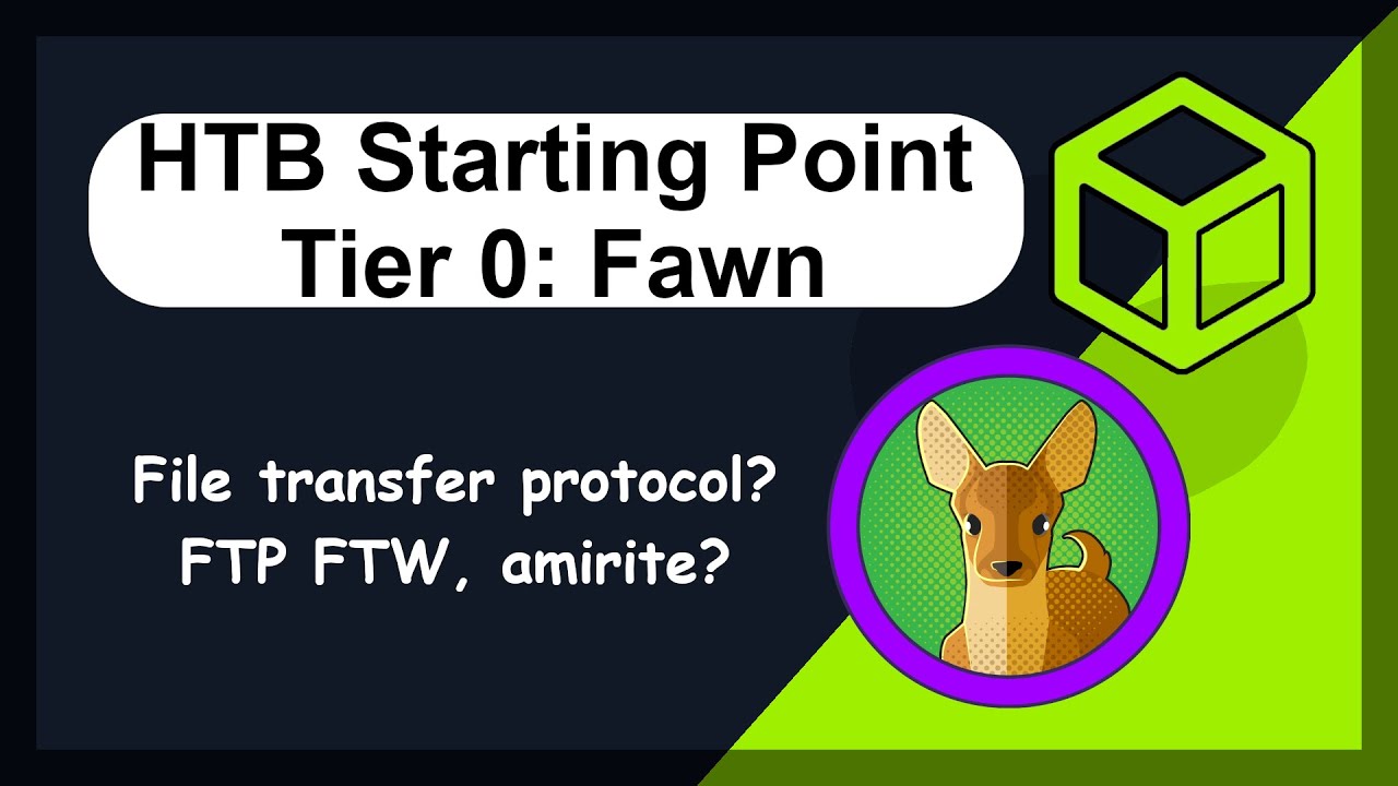 Hack the Box - Starting Point - Tier 0 - Fawn - YouTube