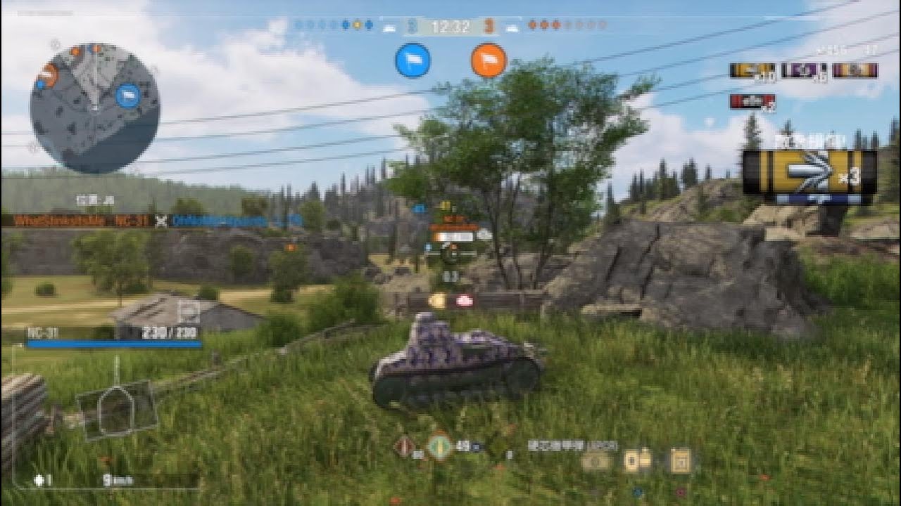 World of Tanks NC-31 鉱山 5両撃破 - YouTube