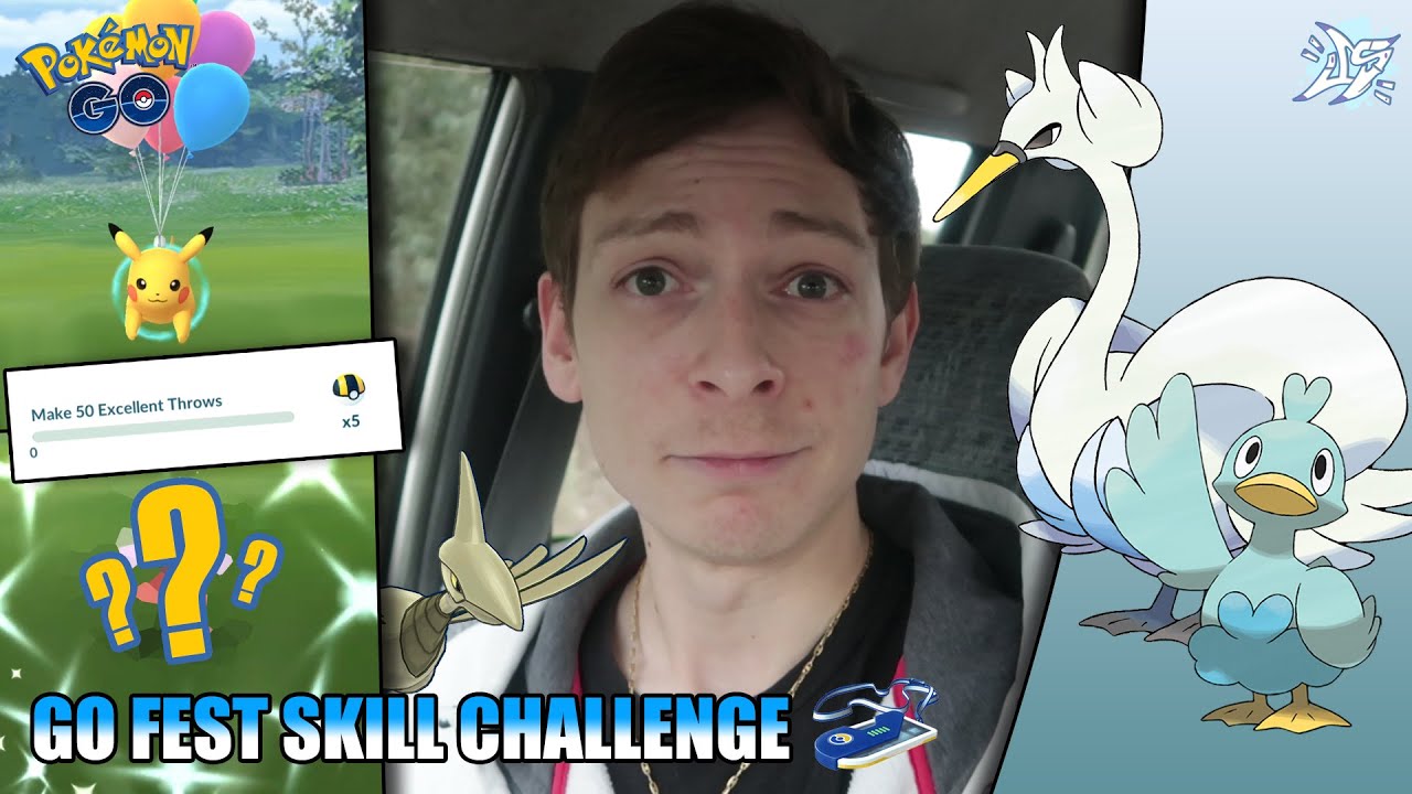 FLYING THROUGH THE GO FEST SKILL CHALLENGE | Pokémon Go - YouTube