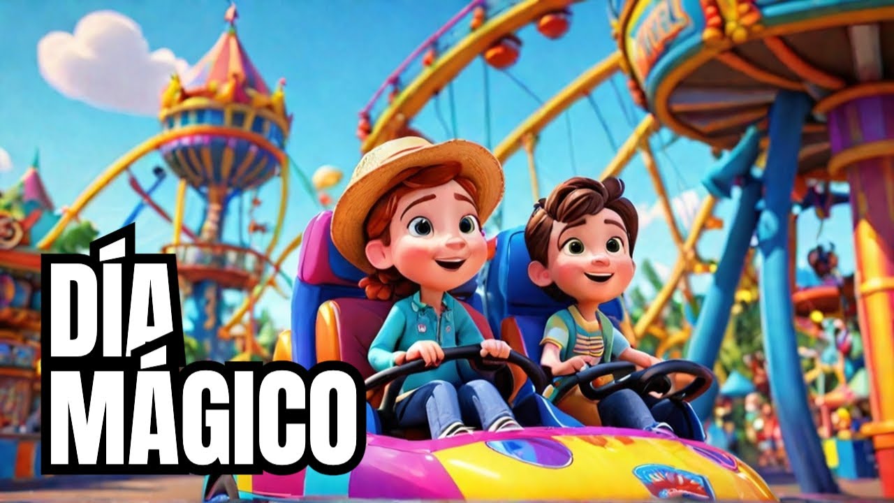 🎡 Un Día en el Parque de Diversiones | Canción Infantil Divertida 🎠🎶 ...