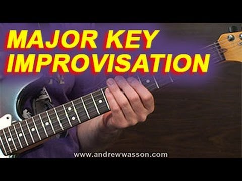 Improvising in Major Keys - YouTube