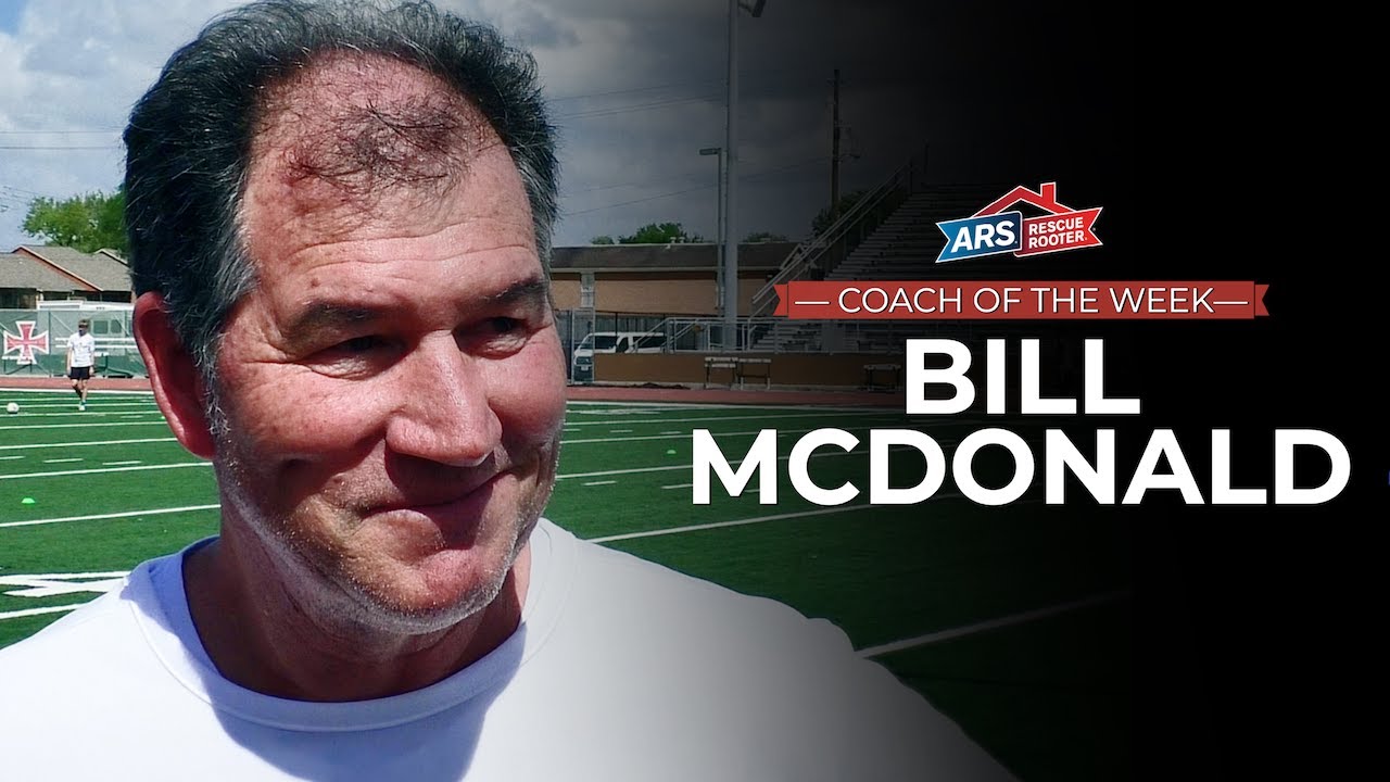 Bill McDonald - Coach of the Week - YouTube